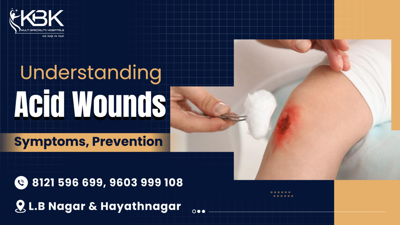 Acid Wounds: Early Symptoms and Effective Prevention