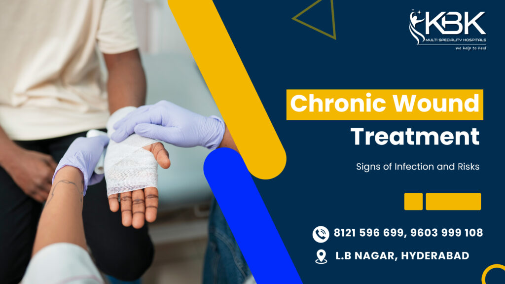 Chronic Wound Treatment: Signs of Infection and Risks